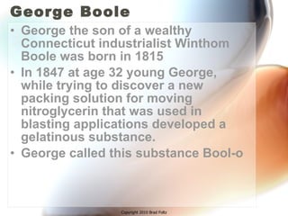 George boole | PPT