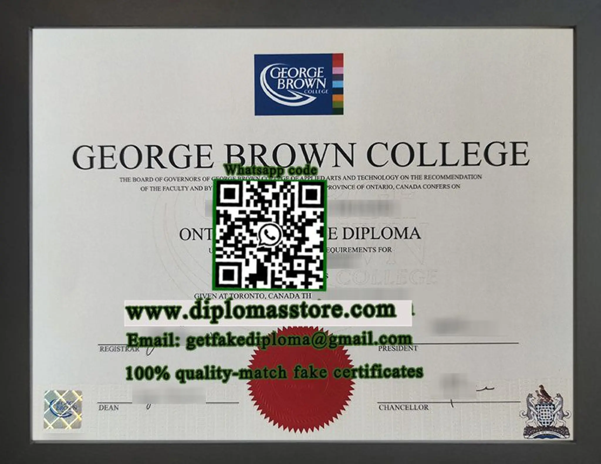 George Brown College certificate, GBC diploma | PDF