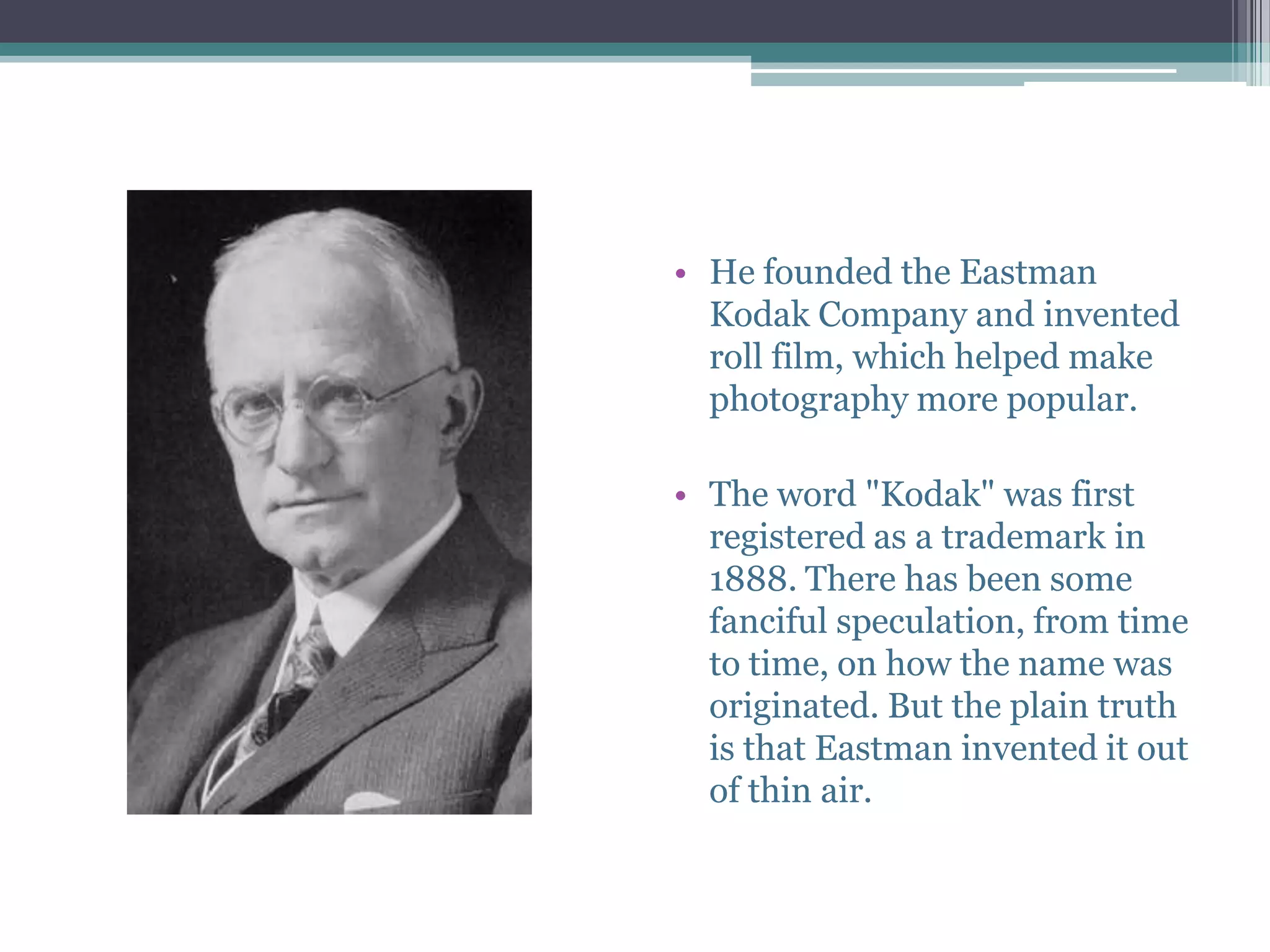 George Eastman | PPTX