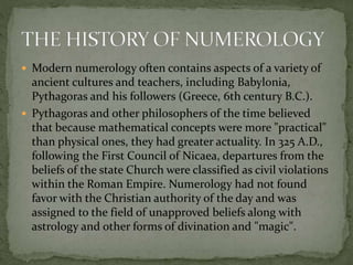 George Efrem numerology | PPTX | Physics | Science