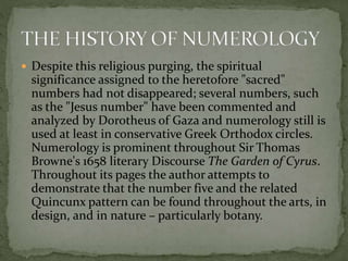 George Efrem numerology | PPTX