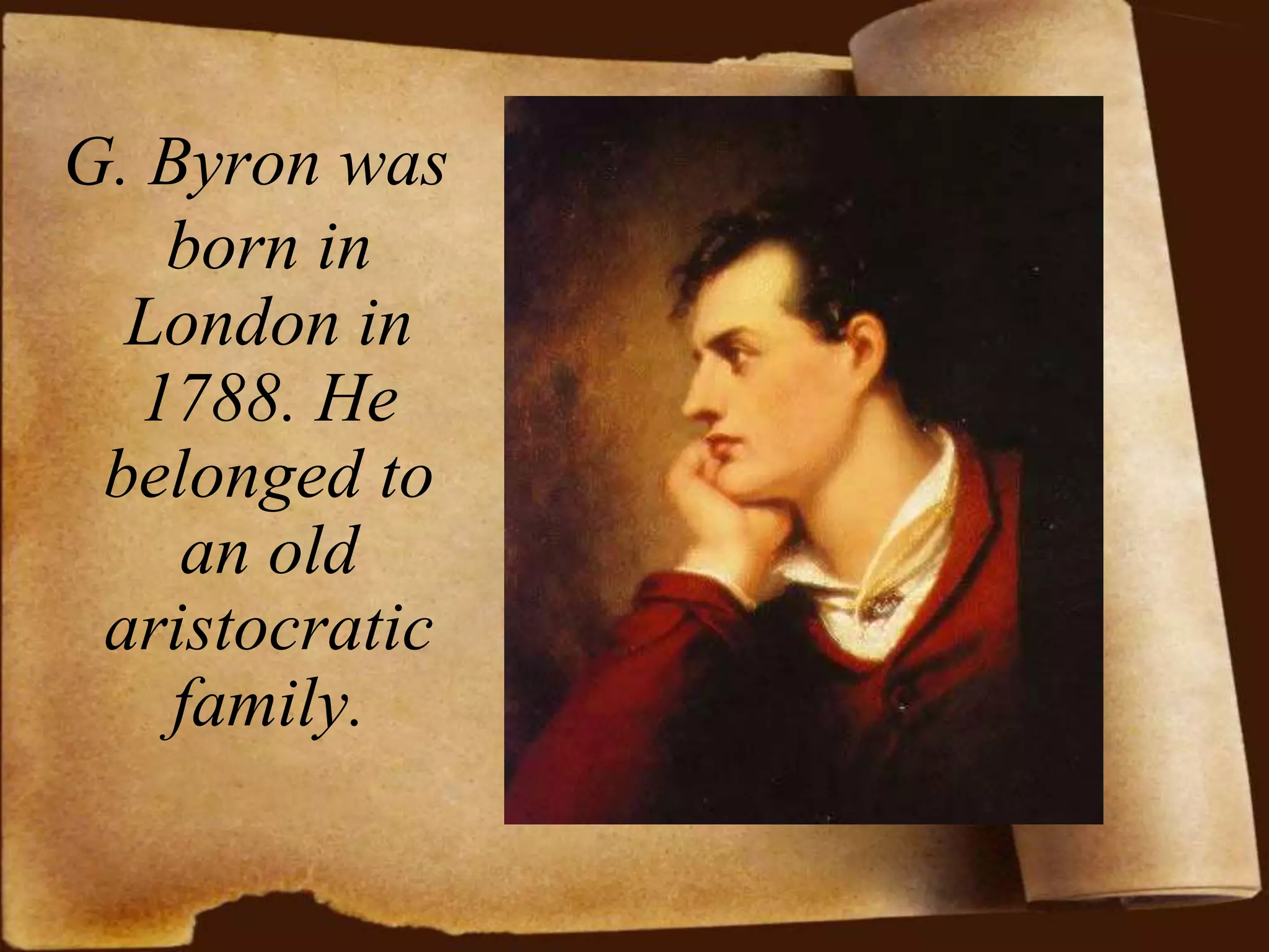 George gordon lord byron | PPTX