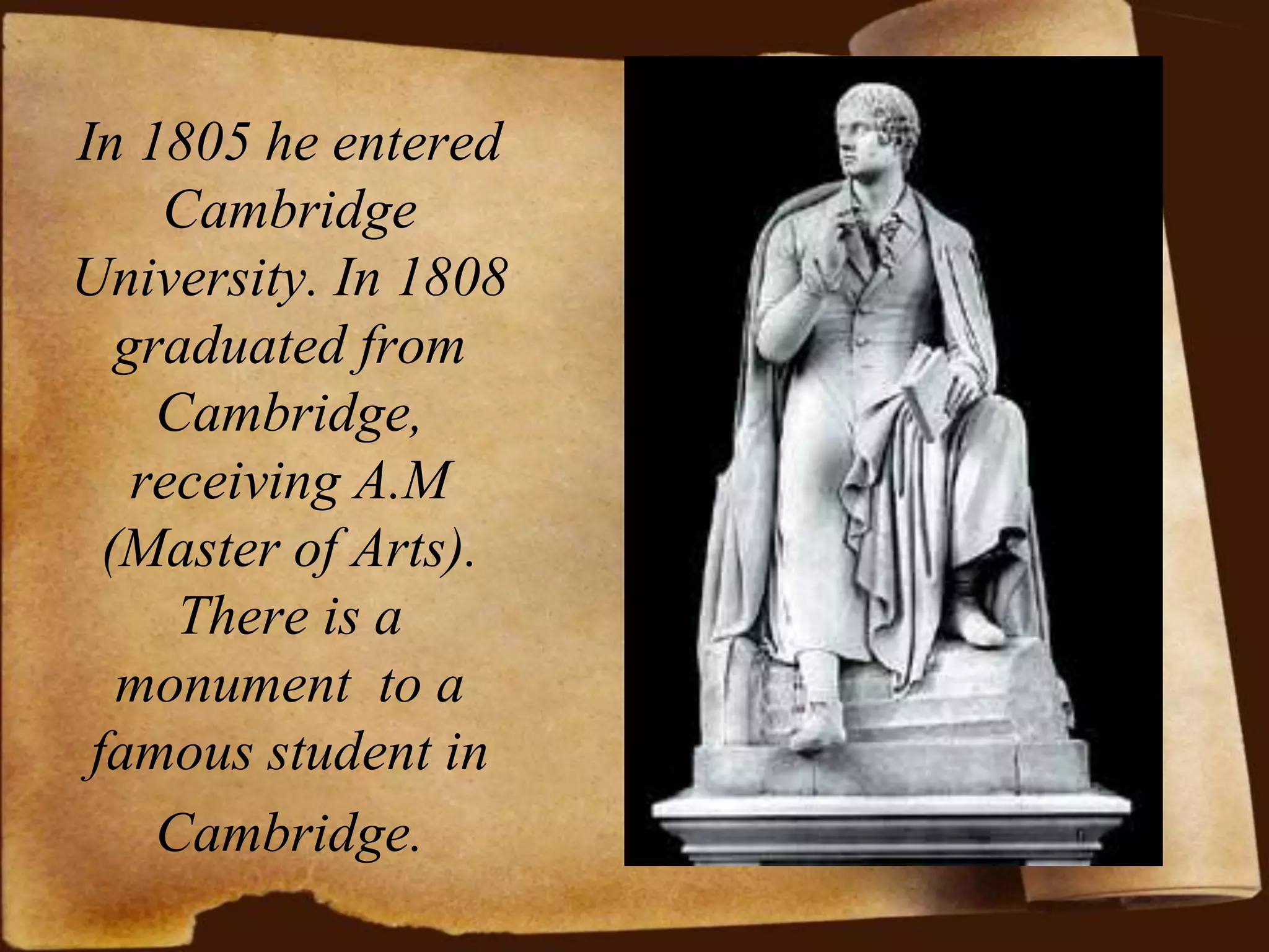 George gordon lord byron | PPT