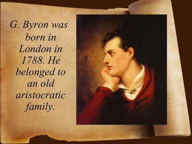 George gordon lord byron | PPT