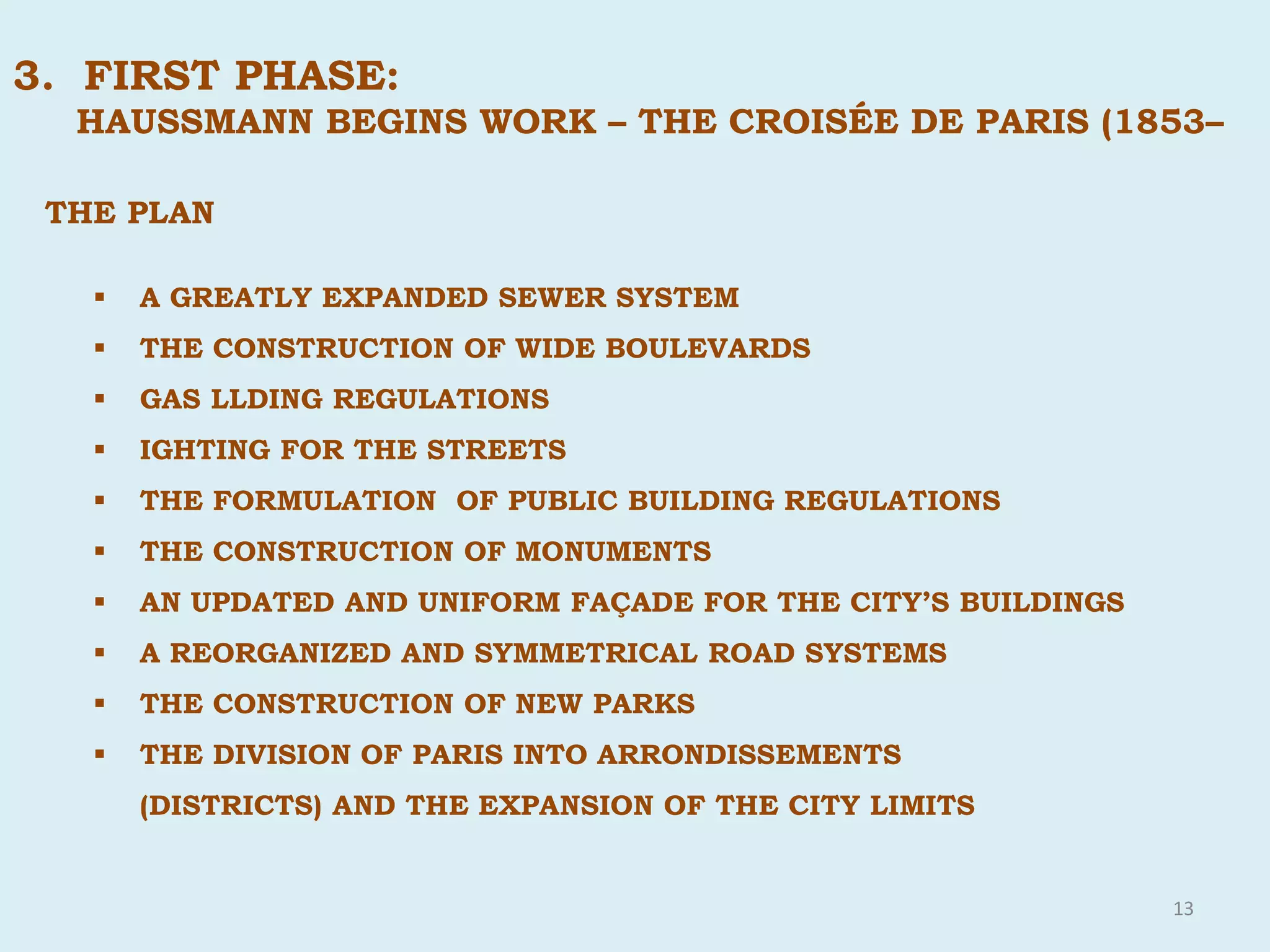 George haussmann ppt | PDF