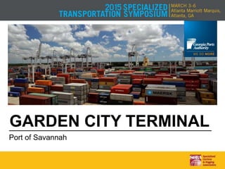 2015 STS - Port Upgrades Will Change Your Operations | PPTX