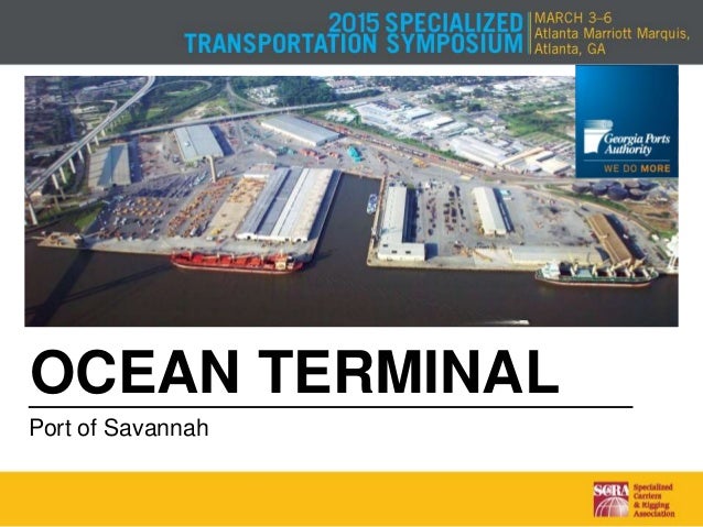 2015 STS - Port Upgrades Will Change Your Operations