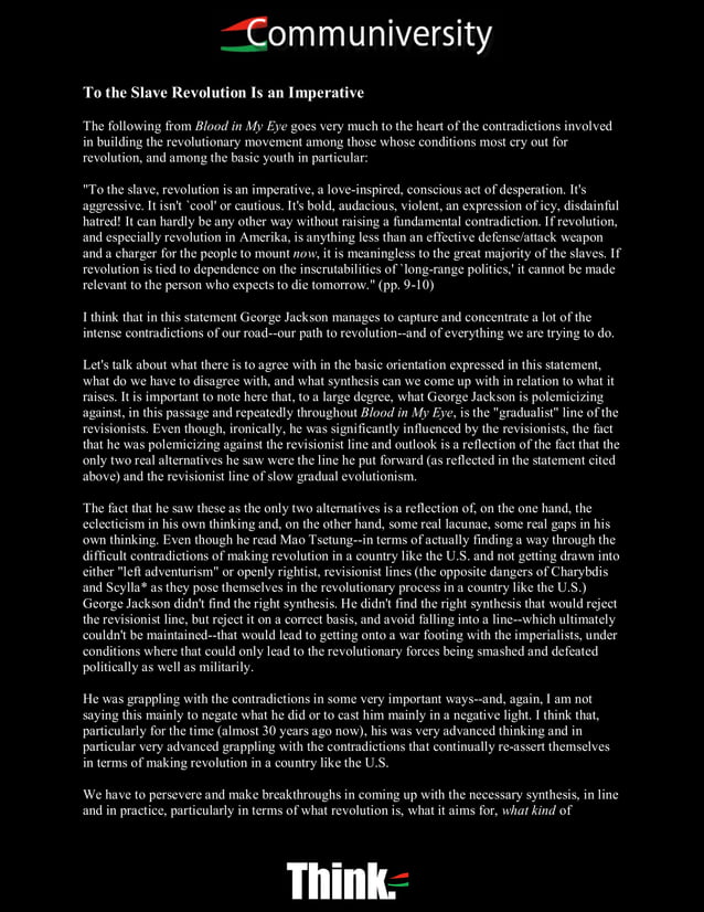 George Jackson Revisited | PDF