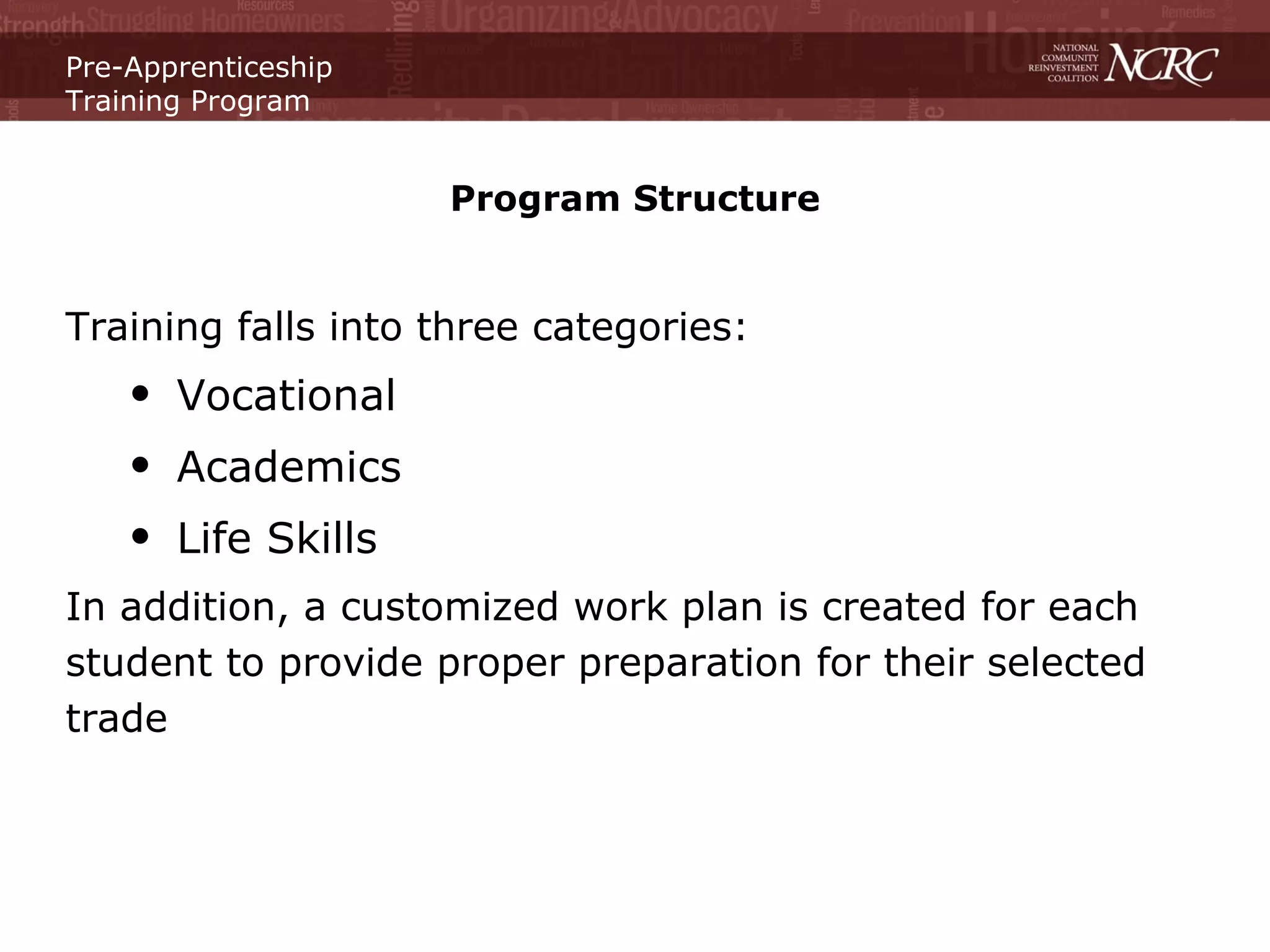 George Johnson - PHA pre app program | PPT