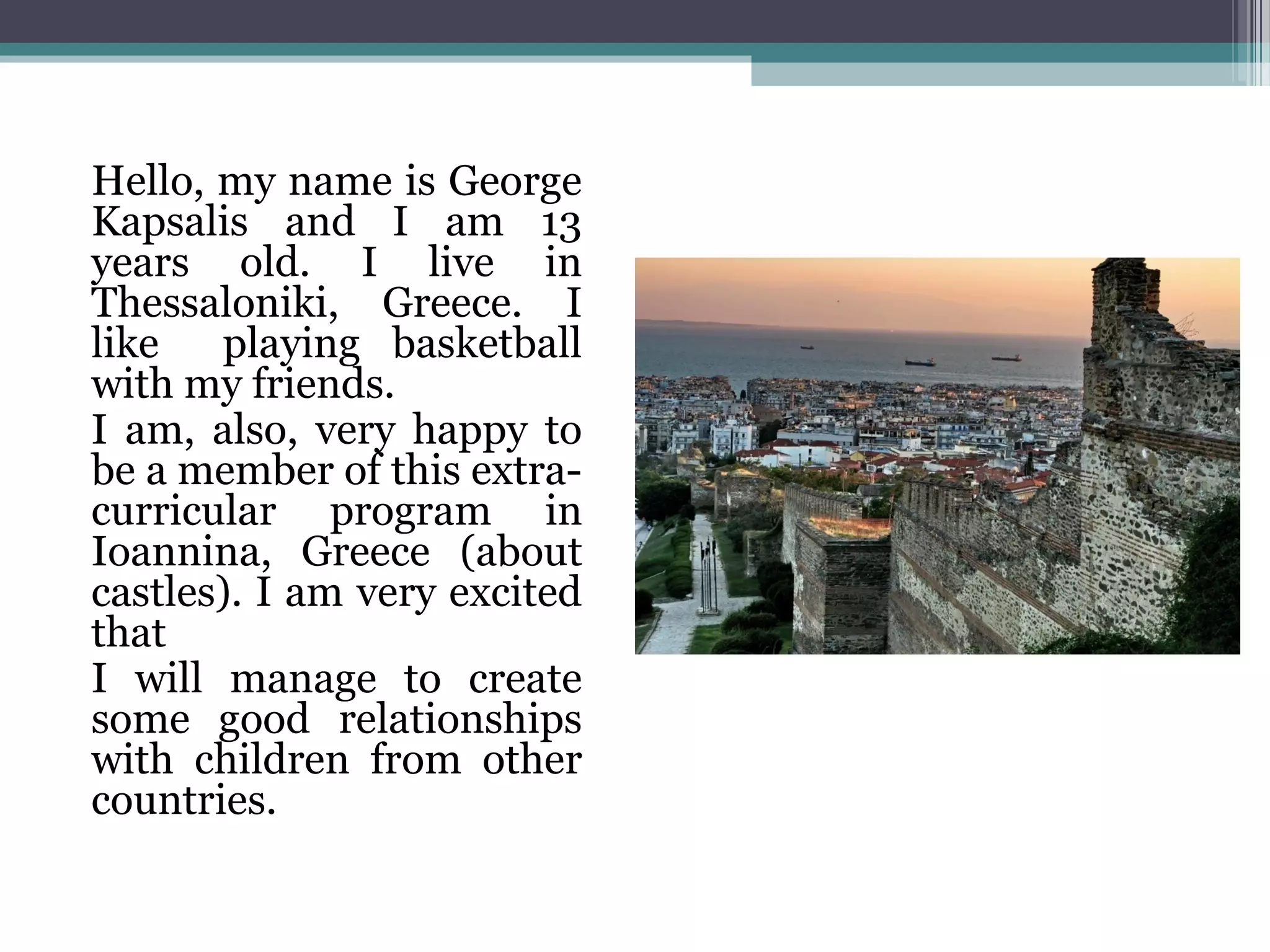 George kapsalis | PPT | Sports