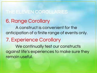 George Kelly (Psychology) | PPTX