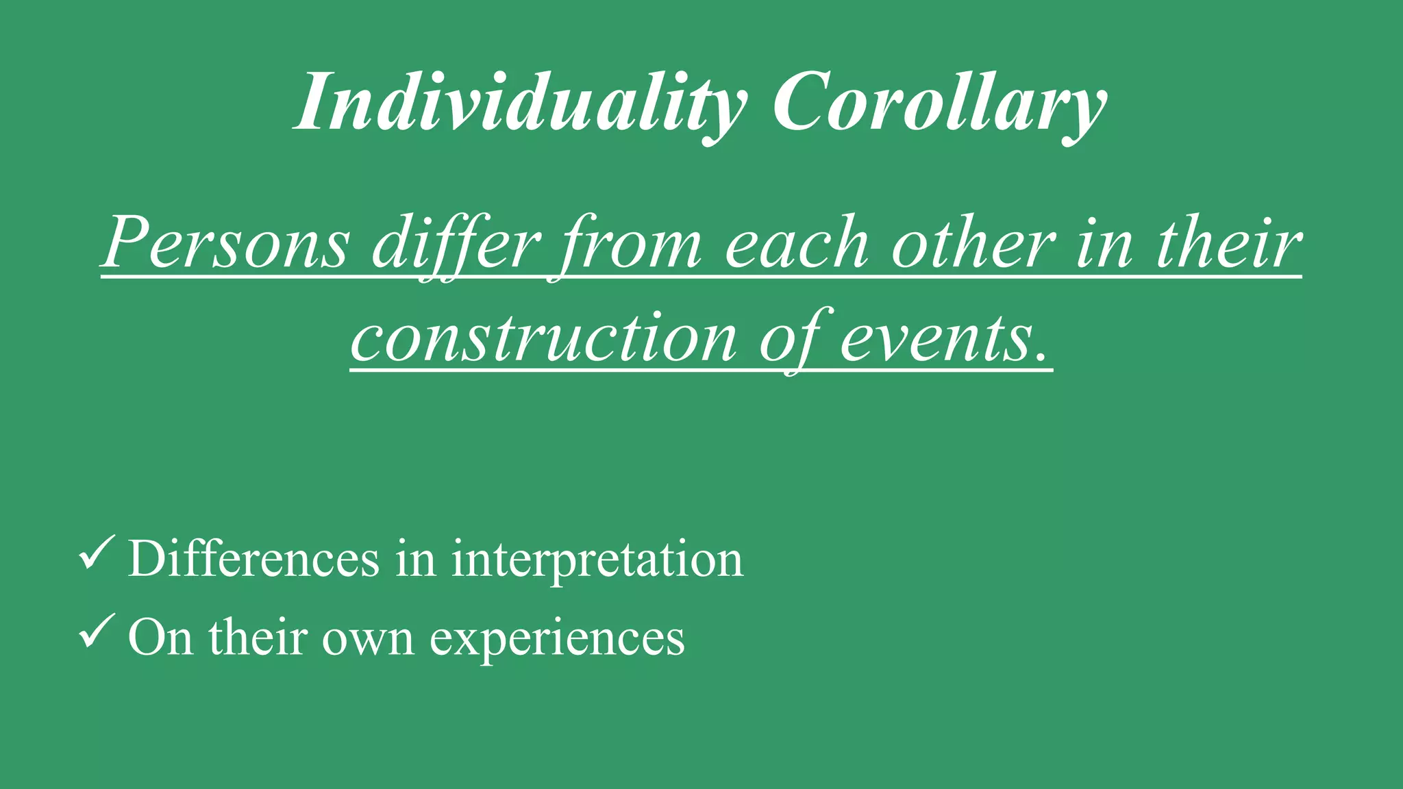 George Kelly - Personal Construct Theory- Princy Hannah | PPTX