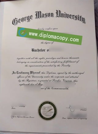 George Mason University diploma | PDF