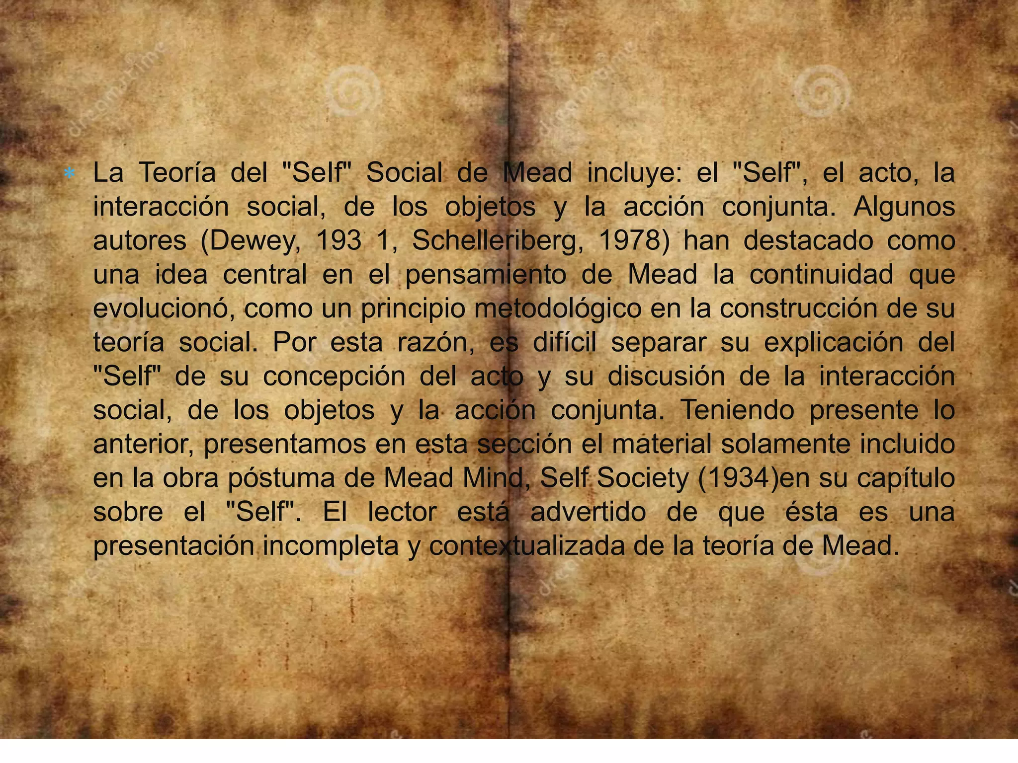 George mead | PPT
