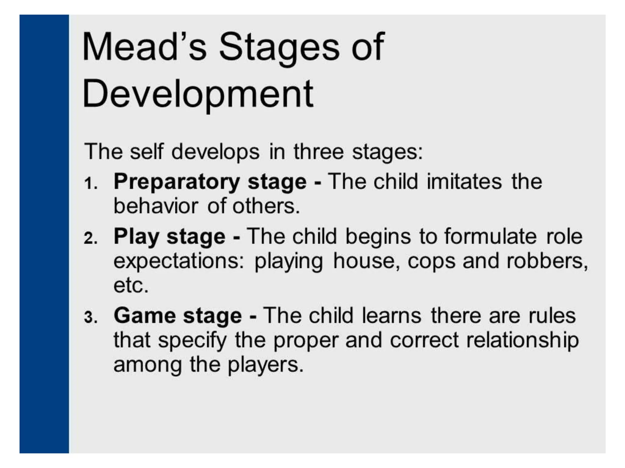 George Mead: Social Self | PPTX