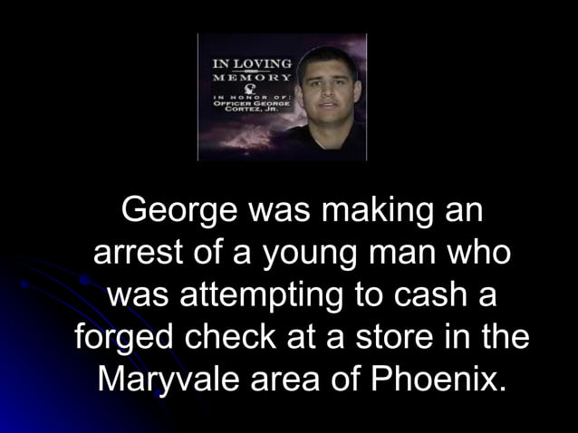 George's Memorial | PPT