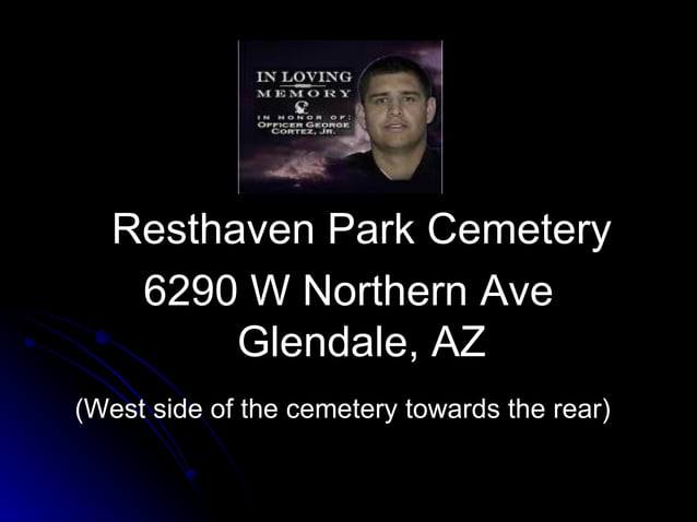 George's Memorial | PPT