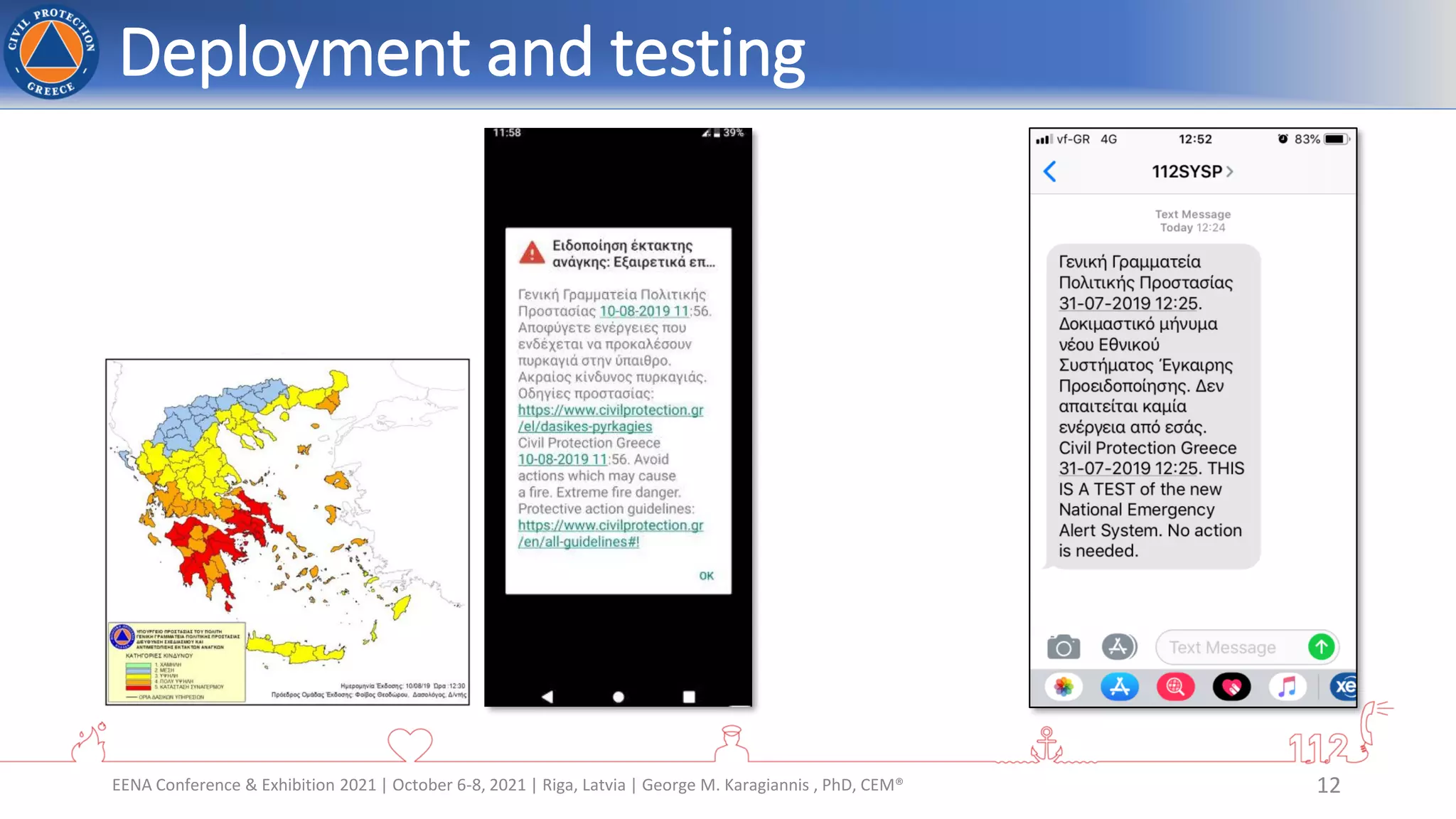 EENA 2021: Emergency communications handling around the World (1/3) | PPT