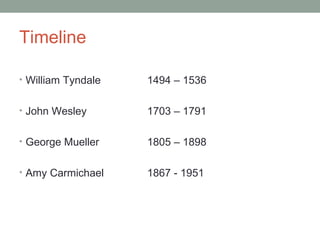 George mueller 2 | PPT