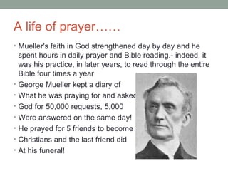 George mueller 2 | PPT