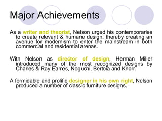 George Nelson | PPT