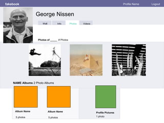 George Nissen | PPTX | Celebrity Families | Pop Culture