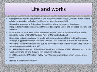 George Orwell | PPTX