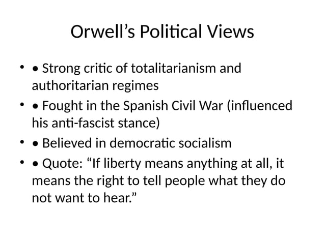 George_Orwell_1984_Presentation.pptx.... | PPT