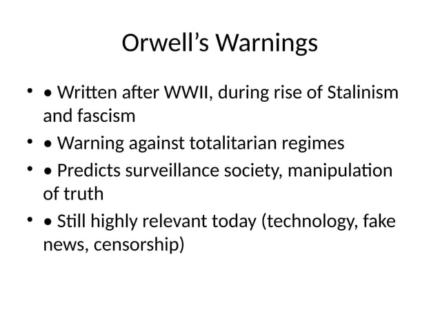 George_Orwell_1984_Presentation.pptx.... | PPT