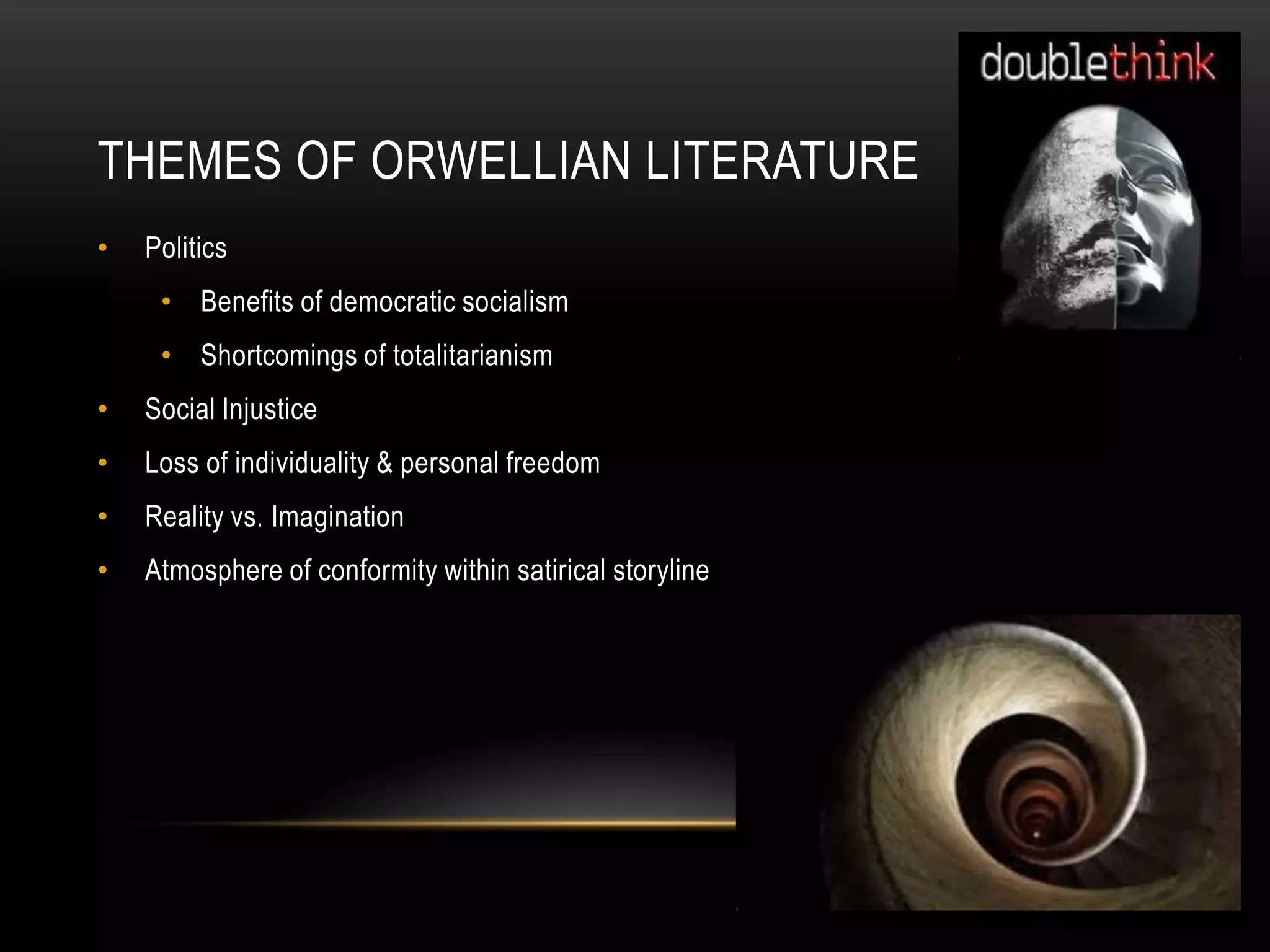 George Orwell Presentation | PPTX