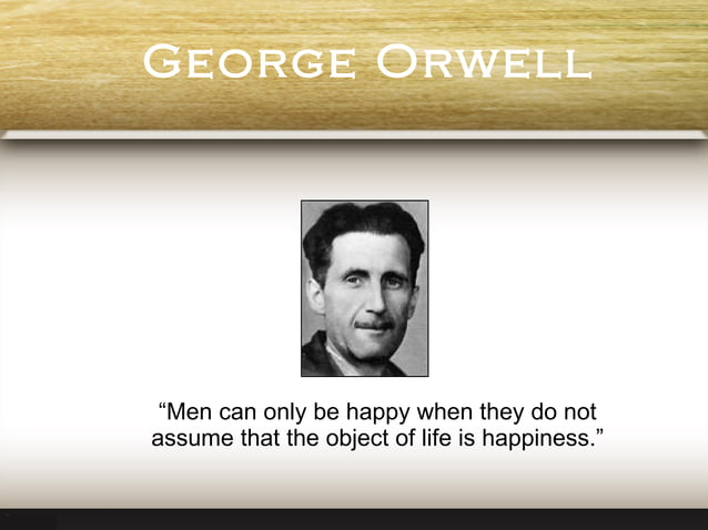 George orwell ppt | PPT