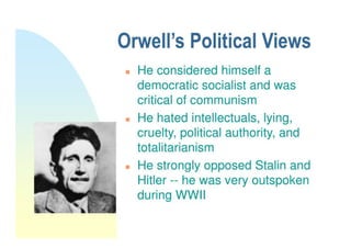 George Orwell'S 1984 | PPT