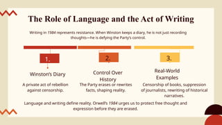 George Orwell's 1984 | 1984 and the Power of Technology | | PPTX