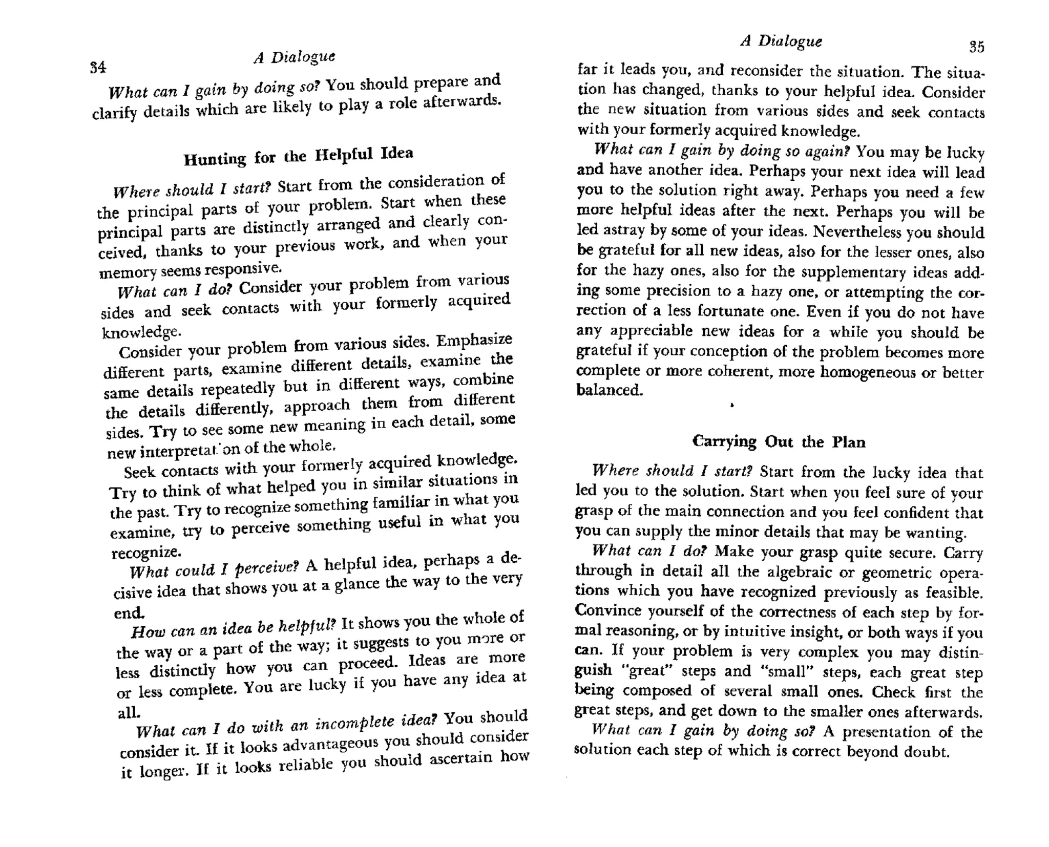 George polya how to solve it | PPT