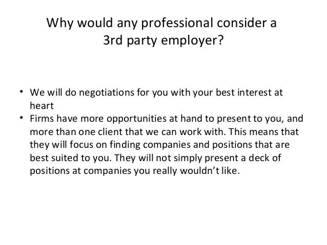 How to Successfully Work With a Recruiter | PPT