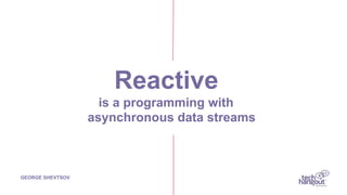 Redux vs RxJS vs Mobx в связке с React | PPT
