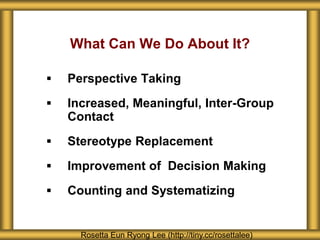 George School Unconscious and Implicit Bias | PPTX