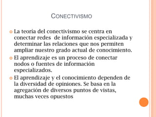 George siemens teoria conectivismo | PPT