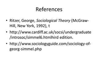 George simmel | PPT