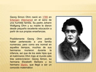George Simons Ohm | PPTX