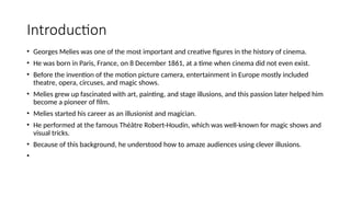Georges Melies.pptx prnandjsjahjaannsbzjsj | PPTX