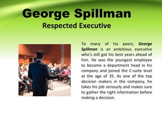 George Spillmann | PPT | Awards Shows | Events