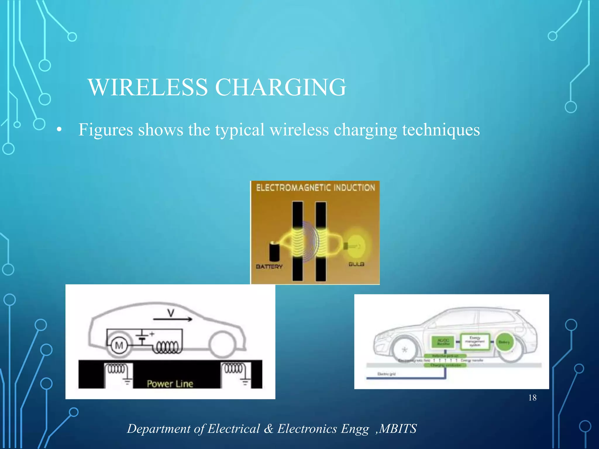 Wireless charging of Electric Vehicles (IEEE Paper 2017) | PPTX