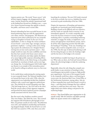 Marketing for Non profits | PDF