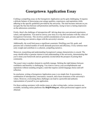 Georgetown Application Essay.pdf