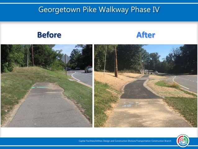 Georgetown Pike Walkway Phase IV | PPT