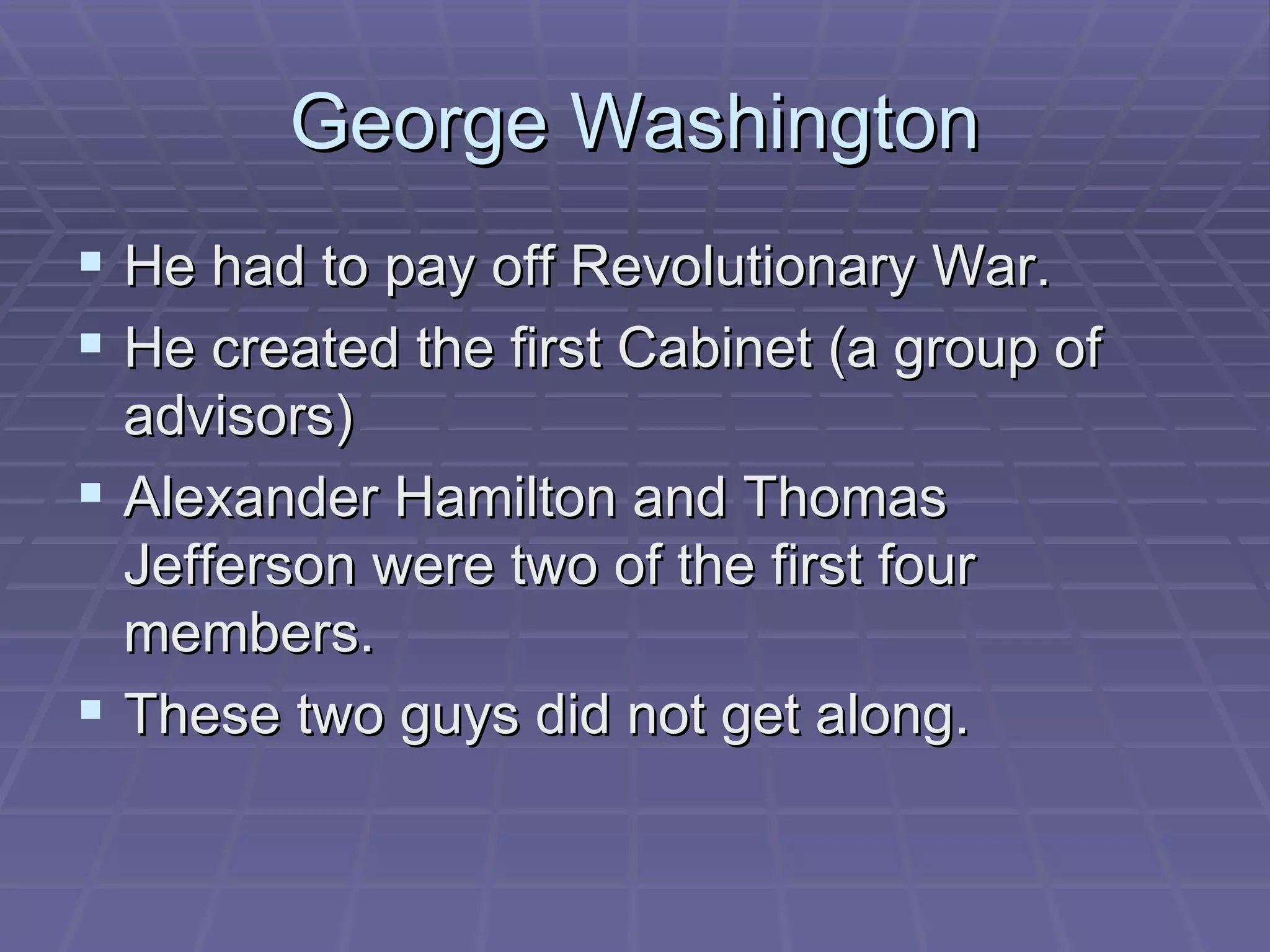 George washington | PPT