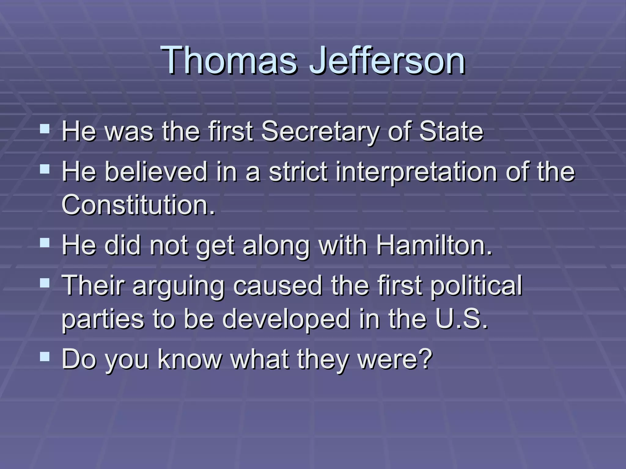 George washington | PPT