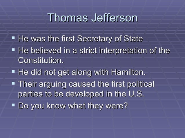 George washington | PPT