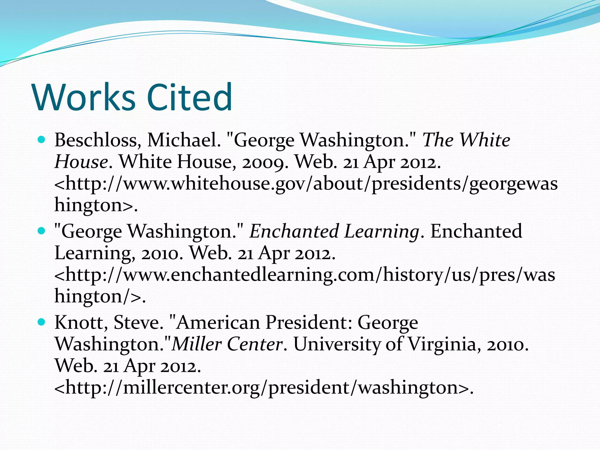 George washington | PPTX